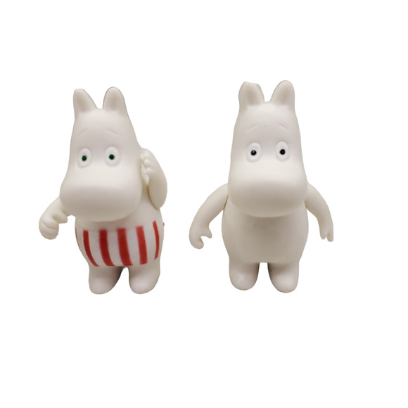 Moomins | Toys | Vintage Moomin Family Snorkmaiden Moomintroll ...